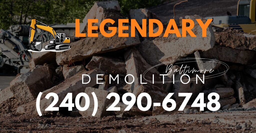 Demolition Contractor Baltimore, MD